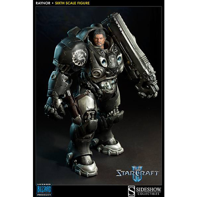 Starcraft 2 Raynor Terran Sideshow Collectibles Machinegun