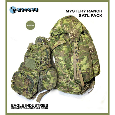 Salt Pack and Beaver Tail Assault Pack (Multicam) - Machinegun