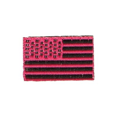 Patch drapeau Etats-Unis (Rose) - Machinegun