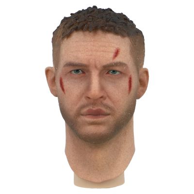 Head sculpt of Tom Hardy as Max Rockatansky Present Toys - Machinegun