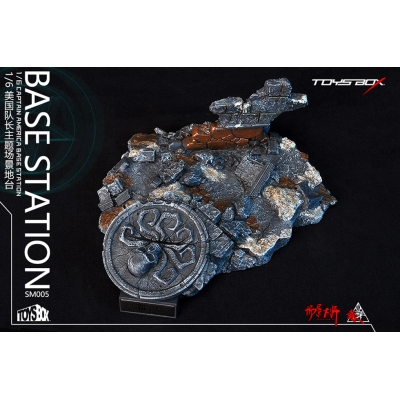 Captain America Base Station (Gris) - Machinegun