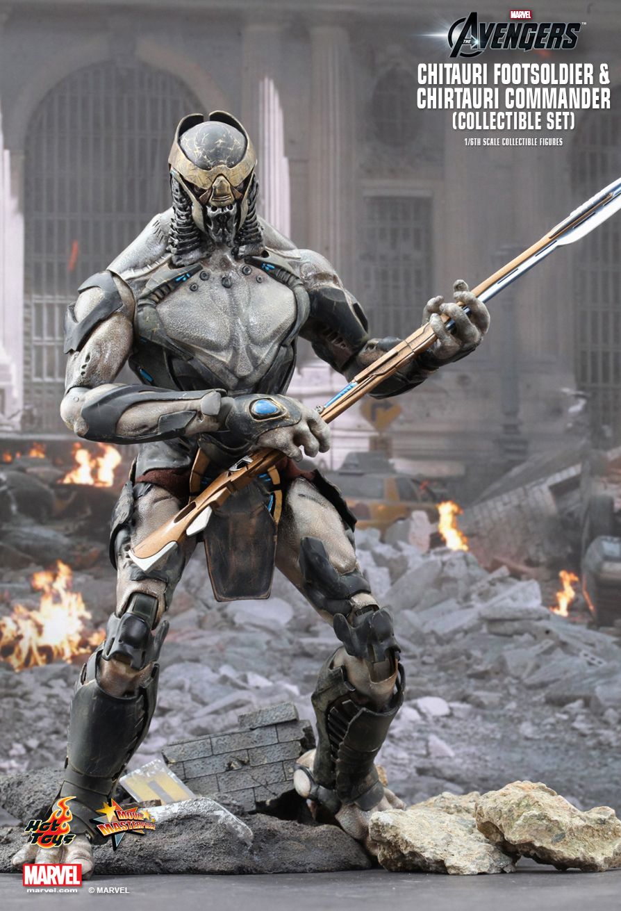 The Avengers - Chitauri Footsoldier & Commander Pack / QUICK-TOY