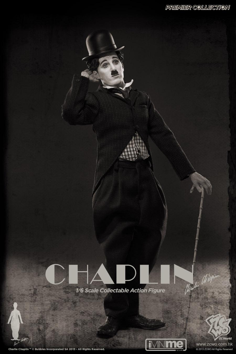Figurine 1/6 Charlie Chaplin - Machinegun.fr