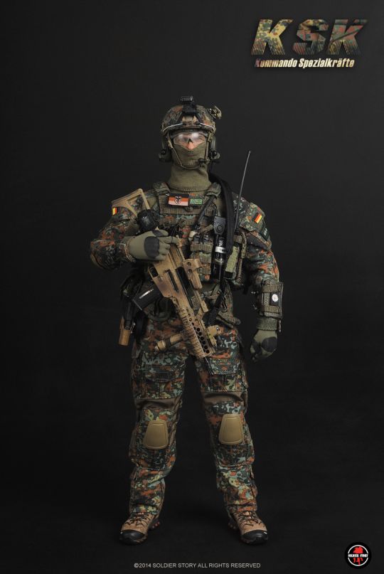 Battle Brick Figure KSK German Special Forces LEGO Minifigure - Custom ...