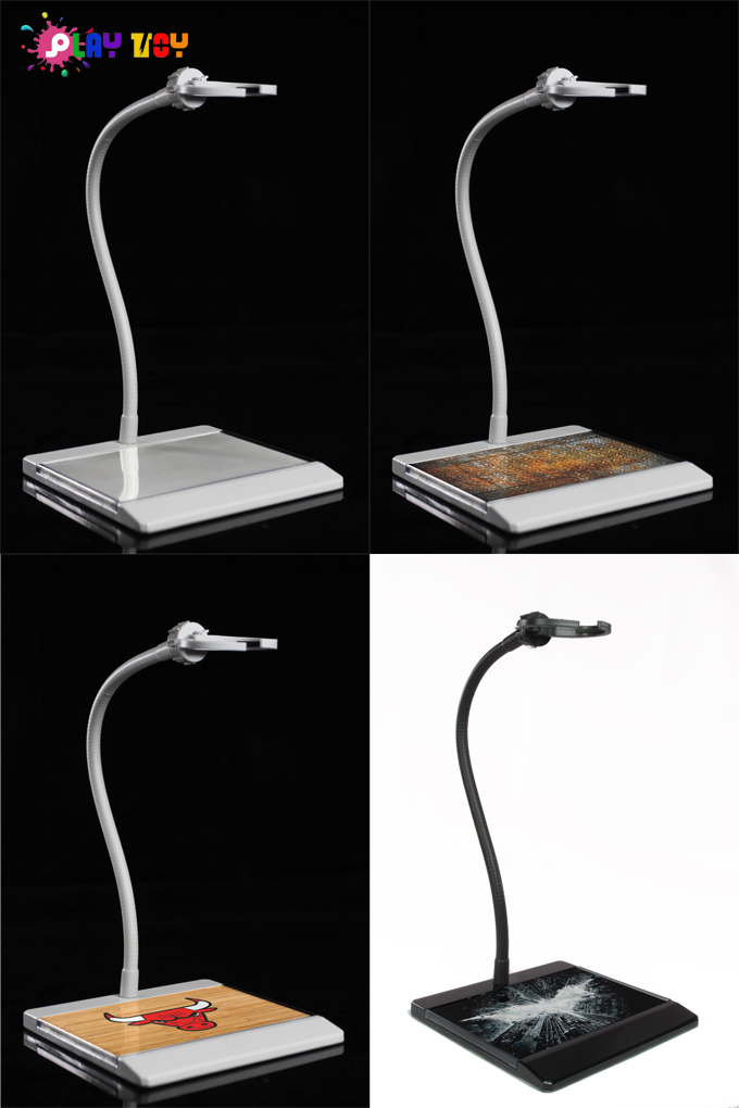 Display Stand tige mobile 45cm (Blanc) - Machinegun