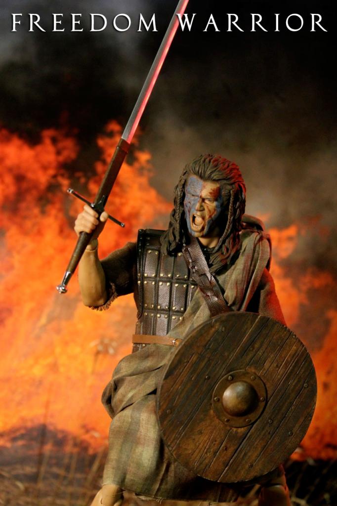 Figurine 1/6 Scottish Freedom Warrior (Deluxe Version) - Machinegun.fr
