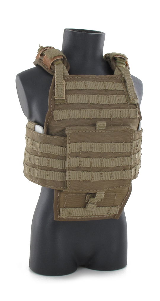 MBAV Modular Body Armor Vest (Coyote) Soldier Story - Machinegun