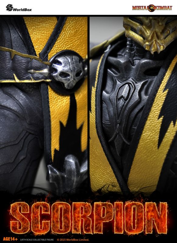Mortal Kombat - Scorpion Worldbox - Machinegun Mortal Kombat - Scorpion Worldbox - Machinegun