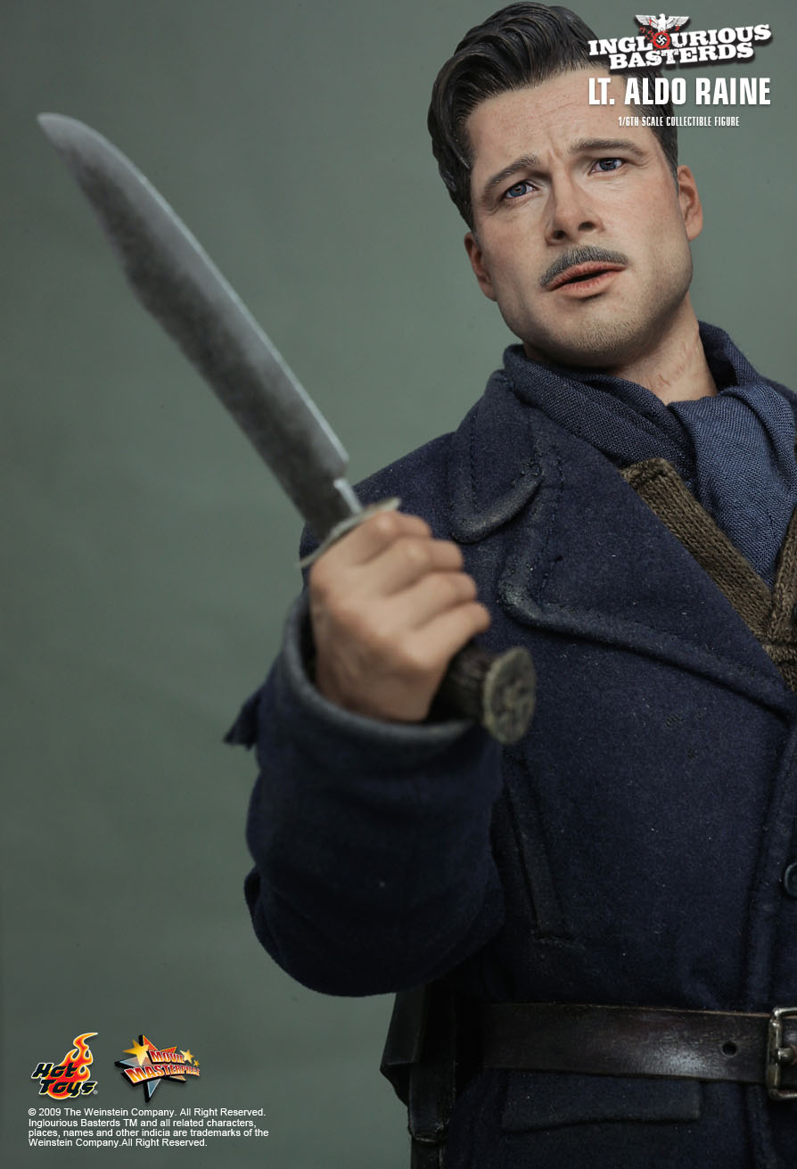 Figurine 1/6 Inglorious Basterds - Lt. Aldo Raine - Machinegun.fr