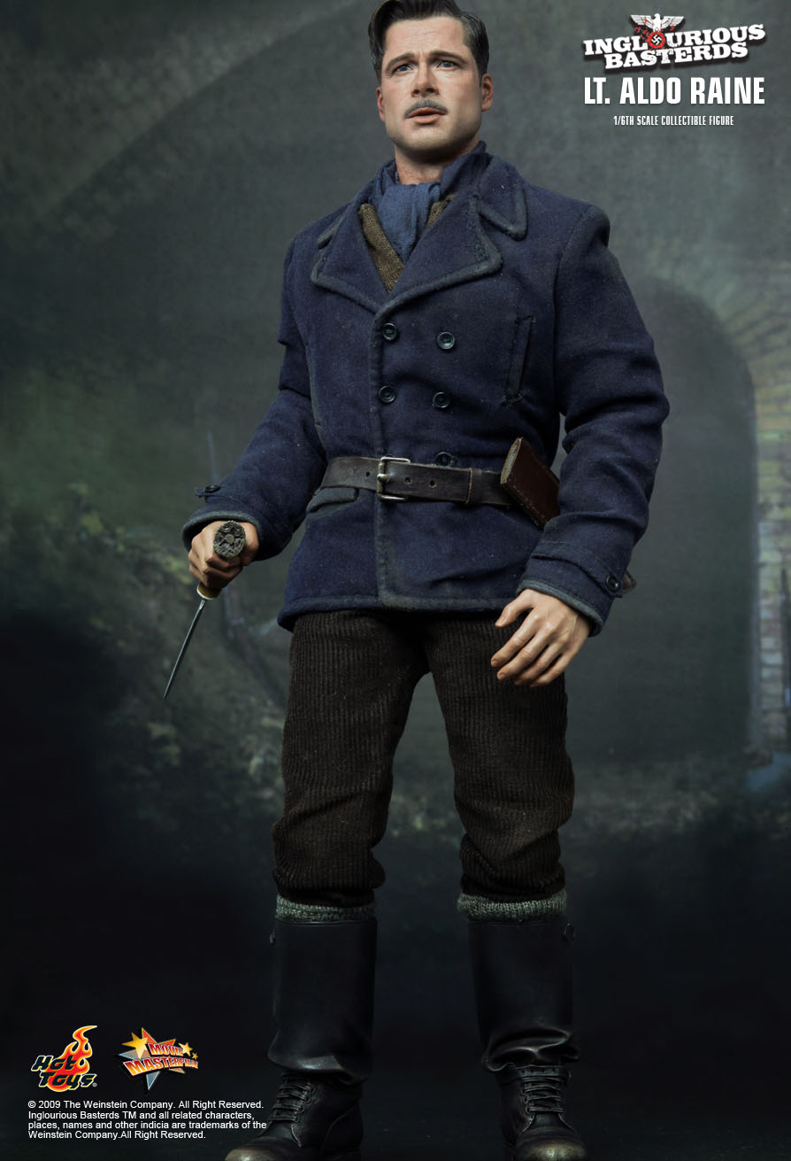 Figurine 1/6 Inglorious Basterds - Lt. Aldo Raine - Machinegun.fr