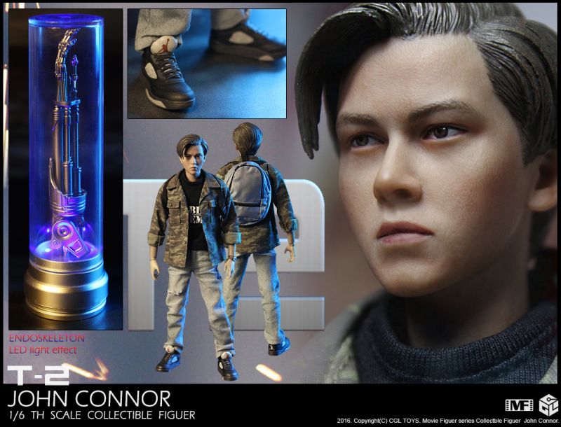 Terminator 2 - Human Resistance Leader Teenager John Connor / QUICK-TOY