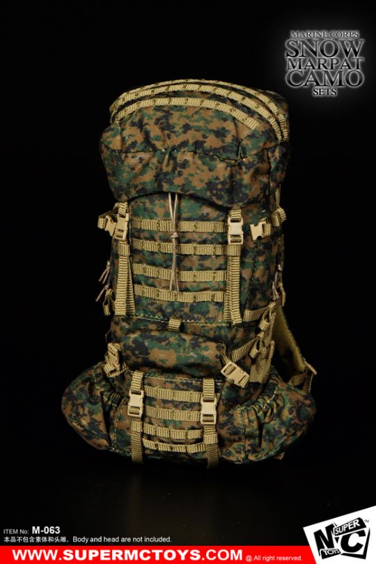 Set Marine Corps Snow Marpat Camo - Machinegun