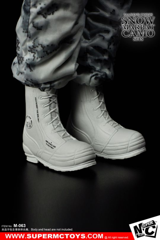 Set Marine Corps Snow Marpat Camo - Machinegun