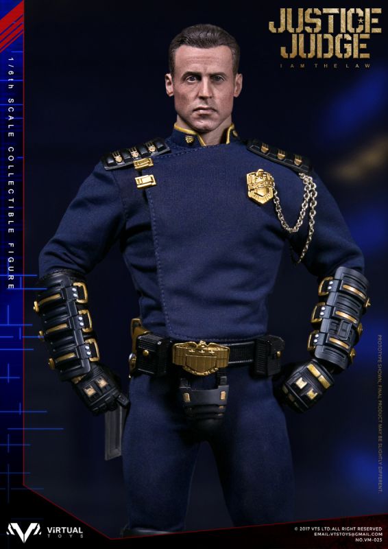 Figurine 1/6 Justice Judge - Machinegun.fr