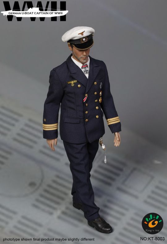 Figurine 1/6 German U-Boat Captain - Machinegun.fr