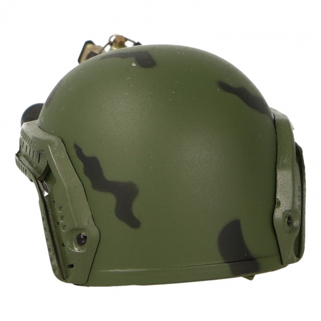 Casque Fast MT super high cut avec JVN PVS-15 (Olive Drab) - Machinegun