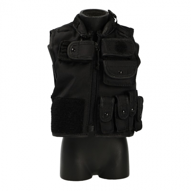 Tactical Vest (Black) Soldier Story - Machinegun