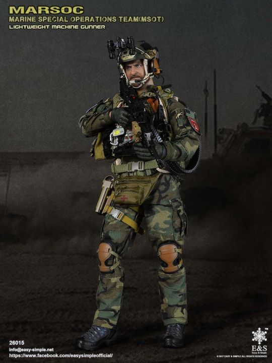 Figurine 1/6 MARSOC Marine Special Operations Team MSOT - Lightweight ...
