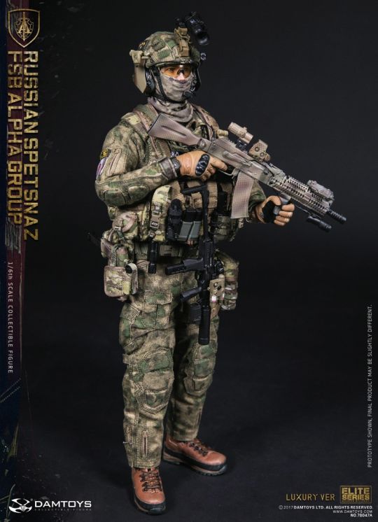 Figurine 1/6 Russian Spetsnaz FSB Alpha Group (Luxury Version ...