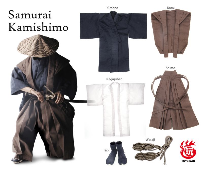 Samurai Kamishimo Set Toys Dao - Machinegun