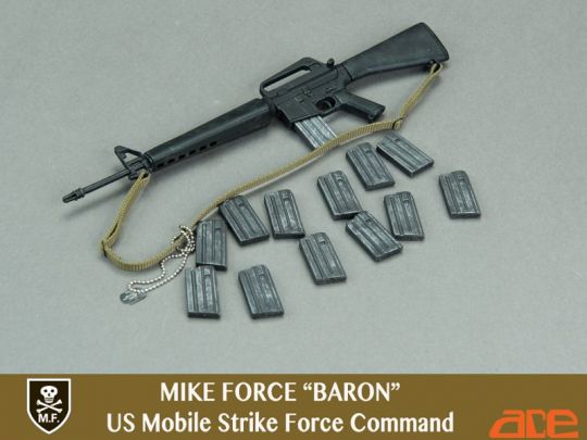 US Mobile Strike Force Command - Mike Force Baron - Machinegun
