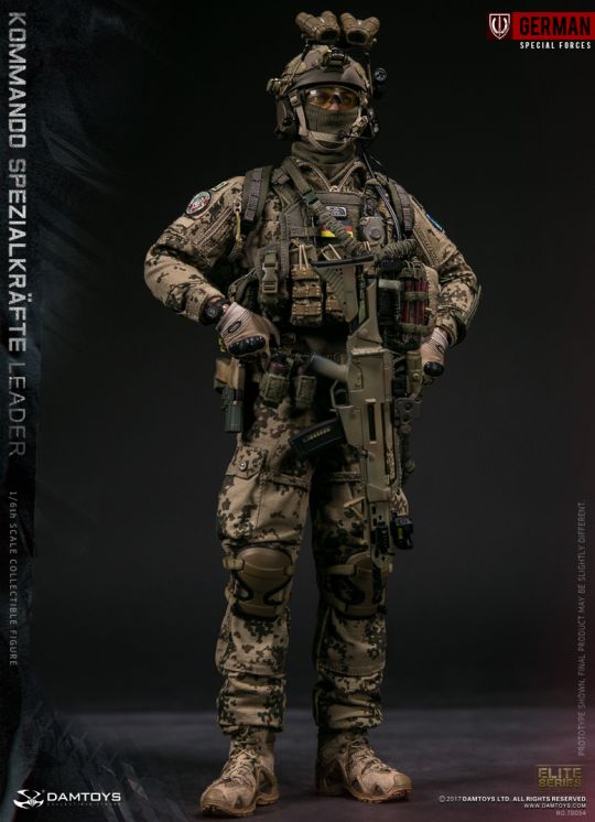 KSK Kommando Spezialkrafte - Leader Dam Toys - Machinegun