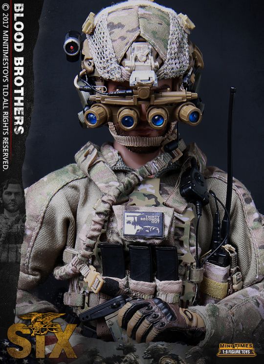 Figurine 1/6 Six Blood Brothers - Chief Special Warfare Operator E-7 ...