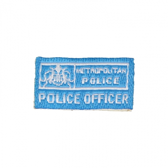 Patch Metropolitan Police Officer (Bleu) - Machinegun