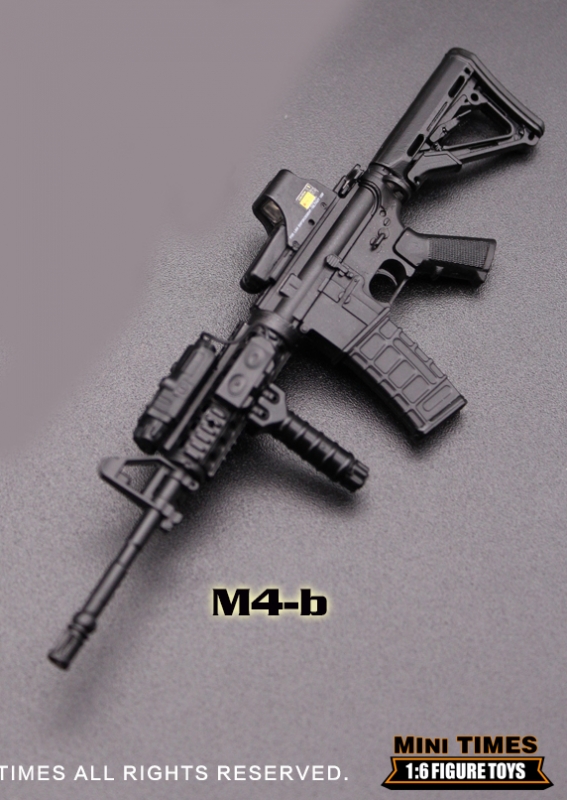 M4 Assault Rifle (Black) Mini Times - Machinegun
