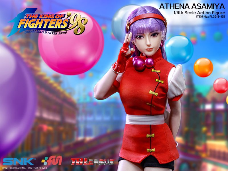 Figurine 1/6 The King Of Fighters 98 - Athena Asamiya - Machinegun.fr