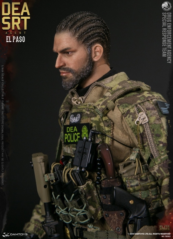 Figurine 1/6 DEA SRT Drug Enforcement Agency Special Response Team ...