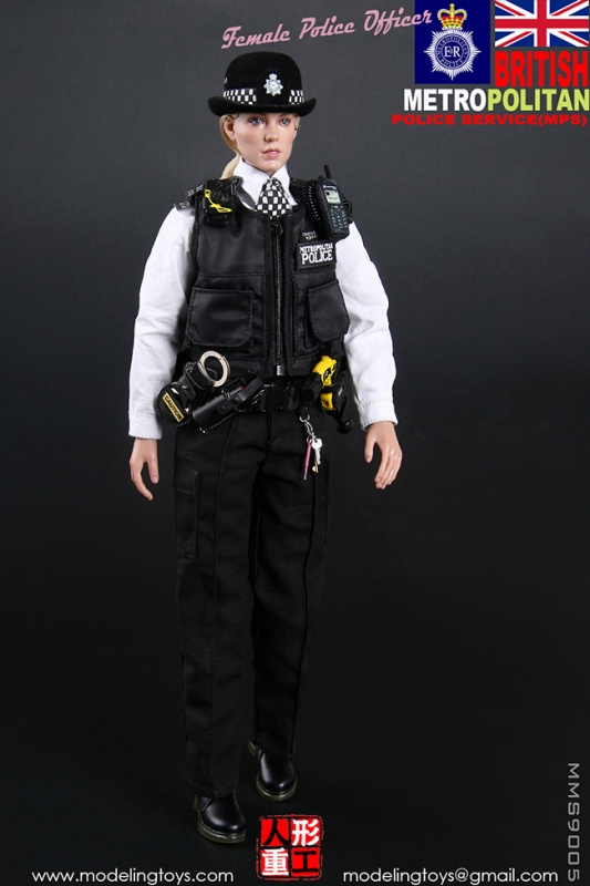 Figurine 1/6 British Metropolitan Police Service - Female Police ...