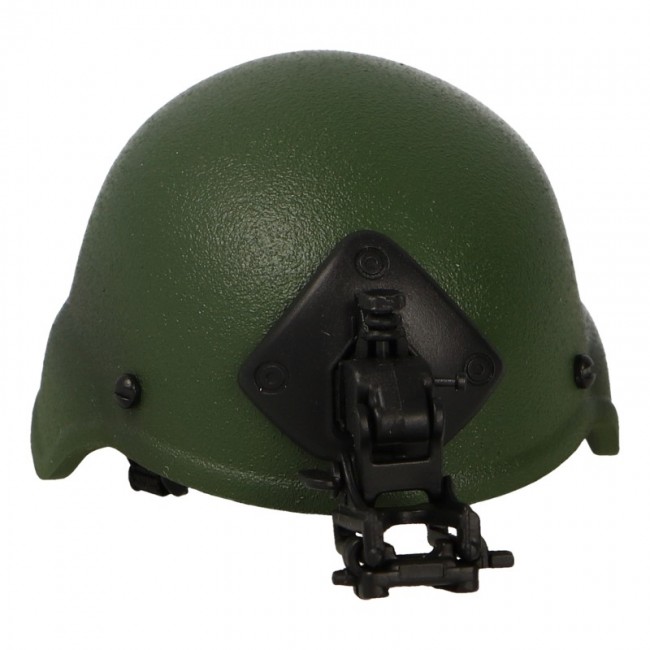 Mich 2000 Helmet with TATM NVG Mount (Olive Drab) Dam Toys - Machinegun