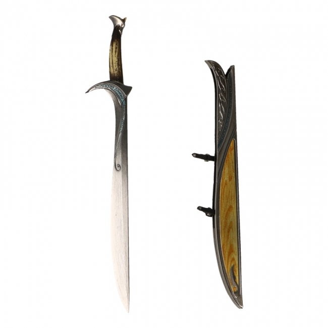 Orcirst Sword with Scabbard (Silver) Asmus Toys - Machinegun