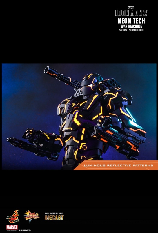 Iron Man 2 - Neon Tech War Machine (Sideshow Exclusive) / QUICK-TOY