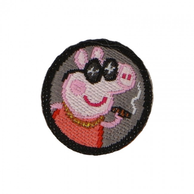 Patch Gangsta Peppa Pig (Rose) - Machinegun