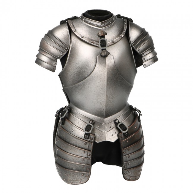 Diecast Kingsguard Knight Body Armor (Silver) Coo Model - Machinegun