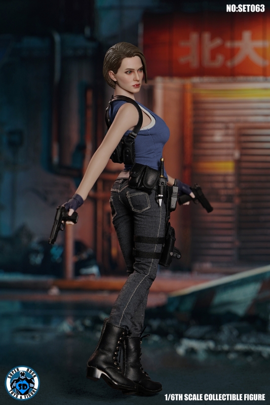 Female Agent Set Super Duck - Machinegun