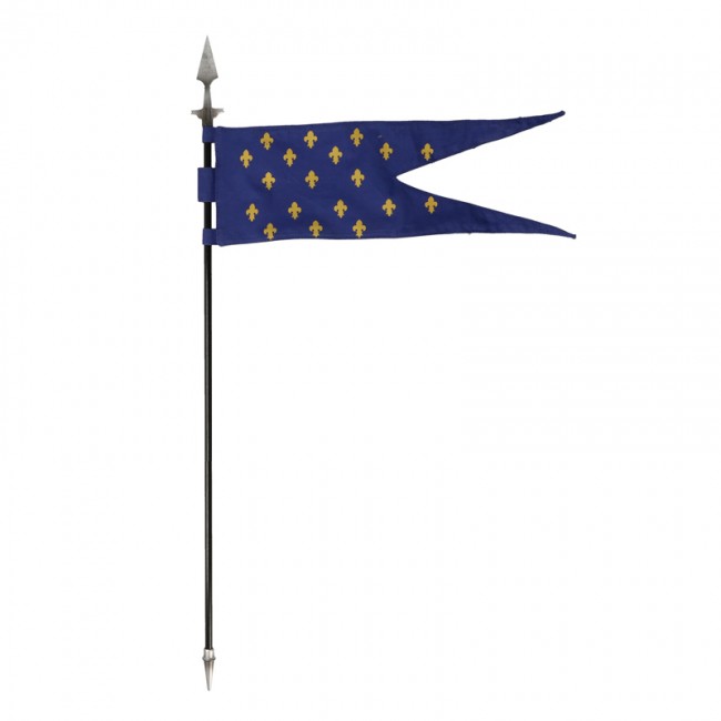 Diecast Knight of the Spirit Halberd with Flag (Blue) Coo Model ...