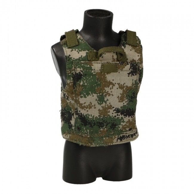 04B Body Armor (Digital Woodland) Flagset - Machinegun