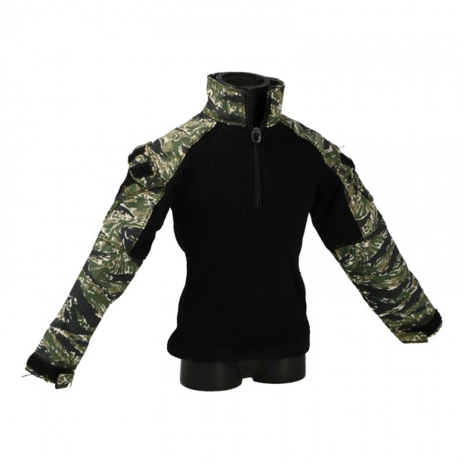 Crye Gen 3 Custom Combat Shirt (Tiger Stripes) Easy & Simple - Machinegun