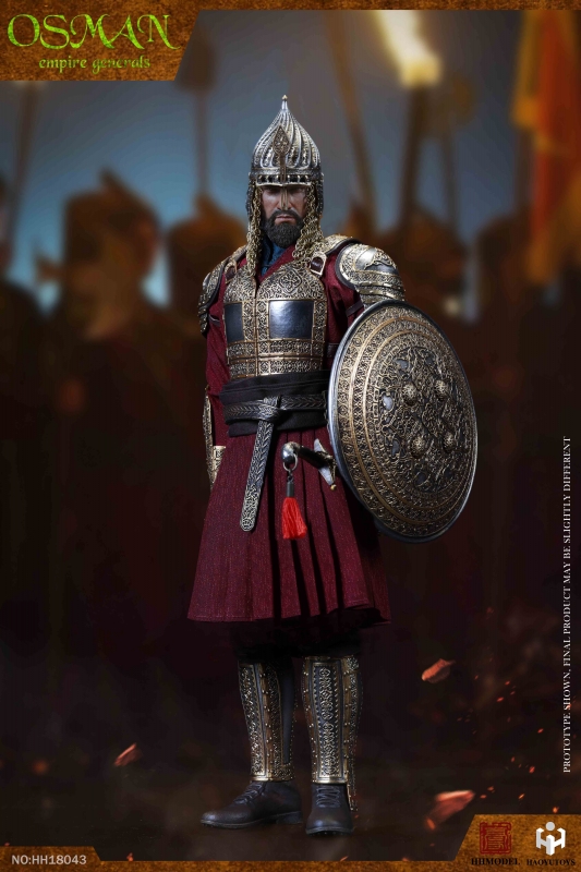 Empire Series - General Of The Ottoman Empire Haoyu Toys - Machinegun