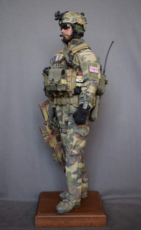 Mali 2013 - Opérateur du 1er RPIMa Task Force Sabre - Machinegun