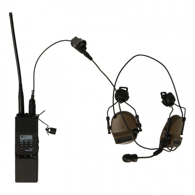 Radio MBITR AN/PRC-148 avec casque Comtac III et PTT U94 V.2 (Noir ...
