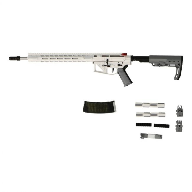 5,56mm AR-15 Custom Assault Rifle (White) CBI - Machinegun