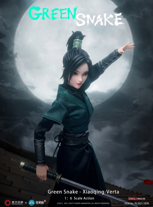 Figurine 1/6 Green Snake - Xiaoqing-Verta - Machinegun.fr