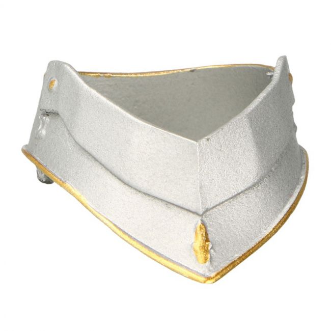 Diecast Female Crown Knight Neck Armor (Silver) SG Toys - Machinegun