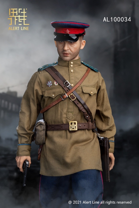 WWII Soviet NKVD Officer - Machinegun