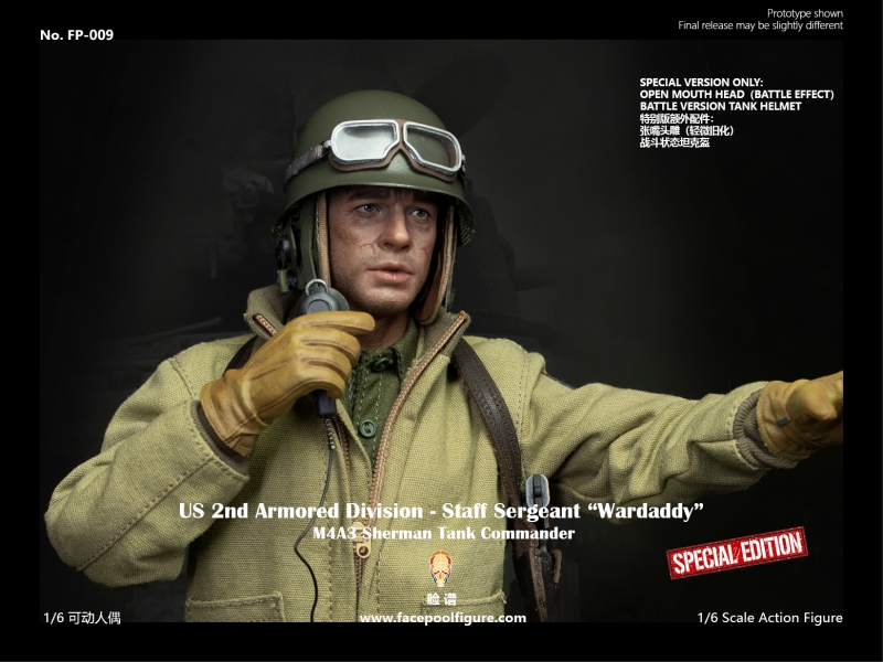 M4A3 Sherman Tank Commander - US 2nd Armored Division Staff Sergeant ...