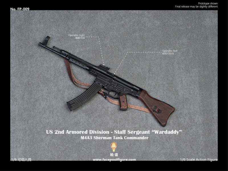 M4A3 Sherman Tank Commander - US 2nd Armored Division Staff Sergeant ...